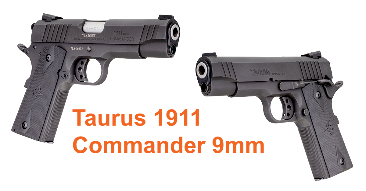 Taurus Now Shipping New 1911 Commander 9mm | Shoot On