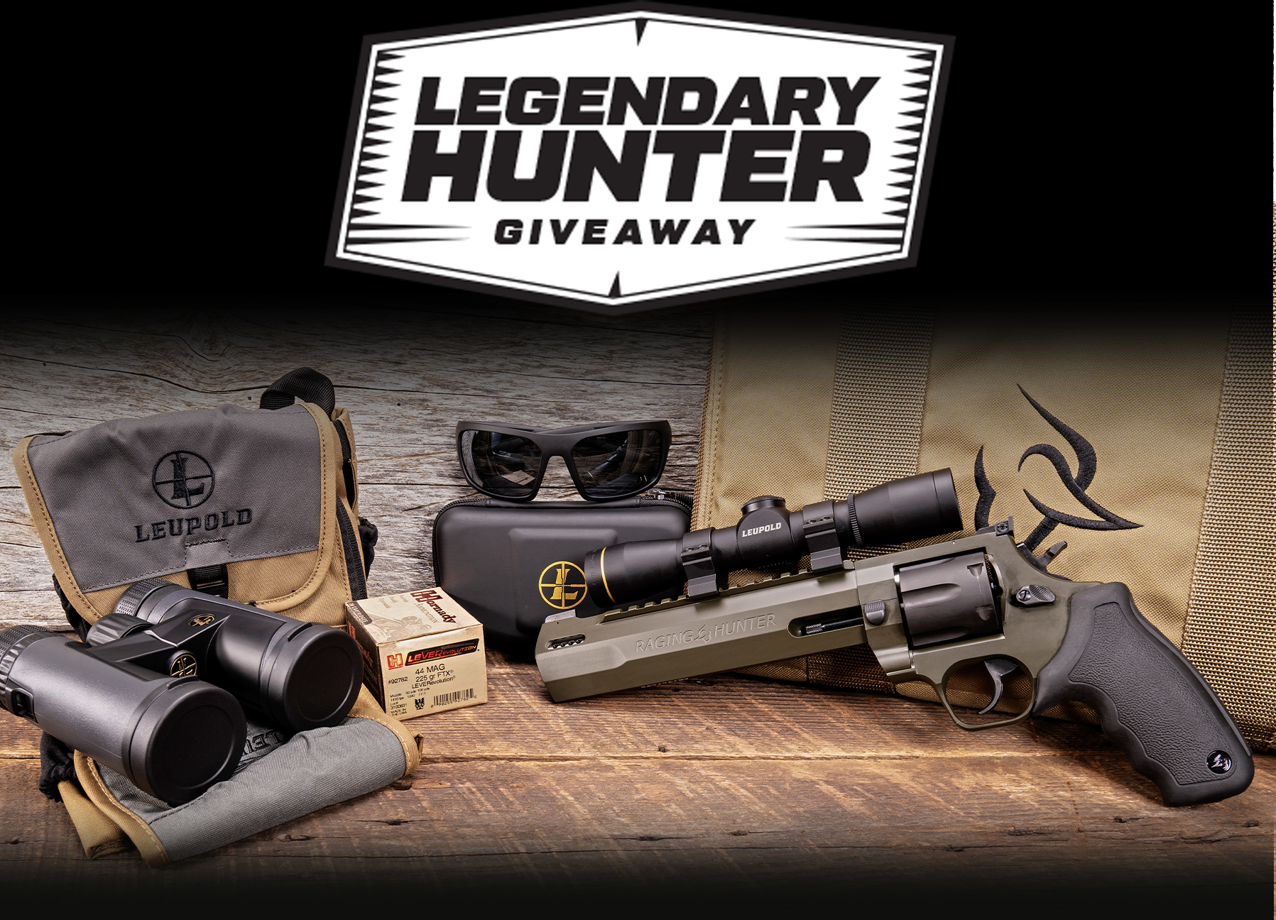 Legendary Hunter Giveaway! | Raging Hunter and Leupold Shoot On
