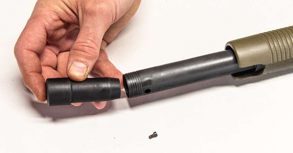 DIY Quick Tech: Remington 870 Mag Extension and Tritium Bead Install ...