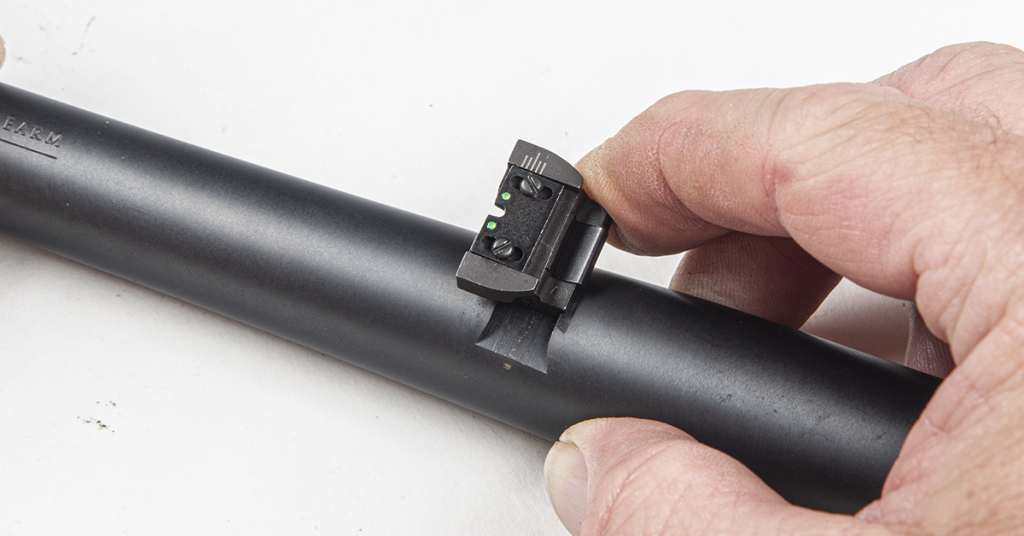 HOW TO: Install Fiber Optic Rifle Sights | Shoot On