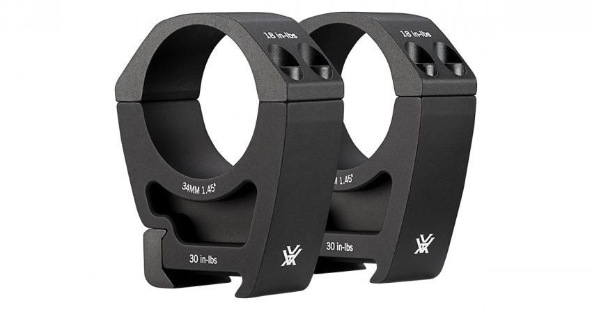 VORTEX® 34MM PRO RIFLESCOPE RINGS, NOW IN 1.45" | Shoot On