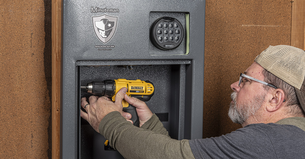 Install a Rapid-Access Gun Safe in Your Home | Shoot On