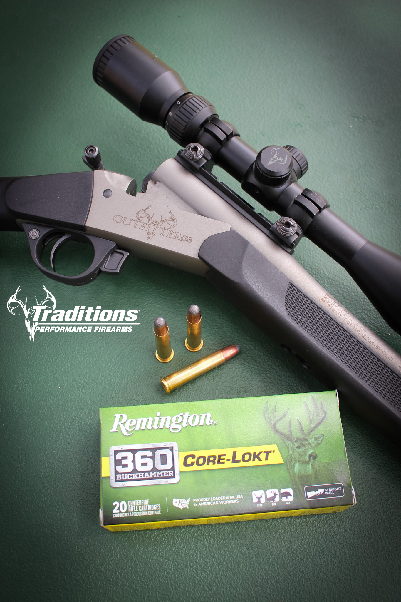 Traditions® Firearms Launches Outfitter G3 in 360 Buckhammer | Shoot On