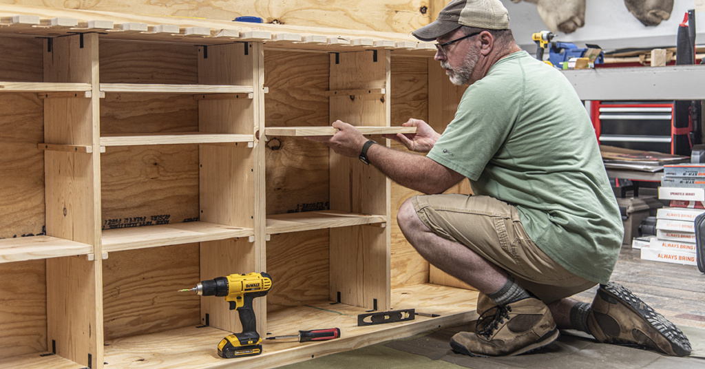 DIY: Build a Custom Gun and Ammo Rack | Shoot On