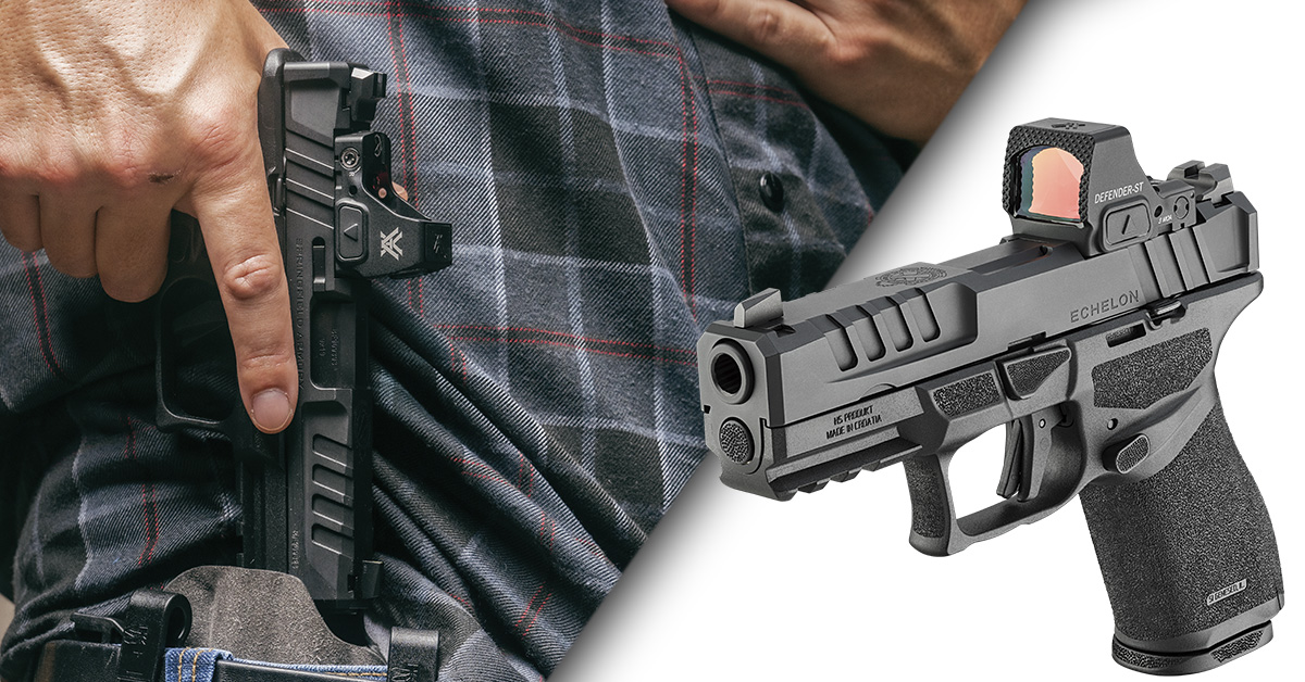 FIRST TEST: Springfield Echelon 4.0C 9MM | Shoot On