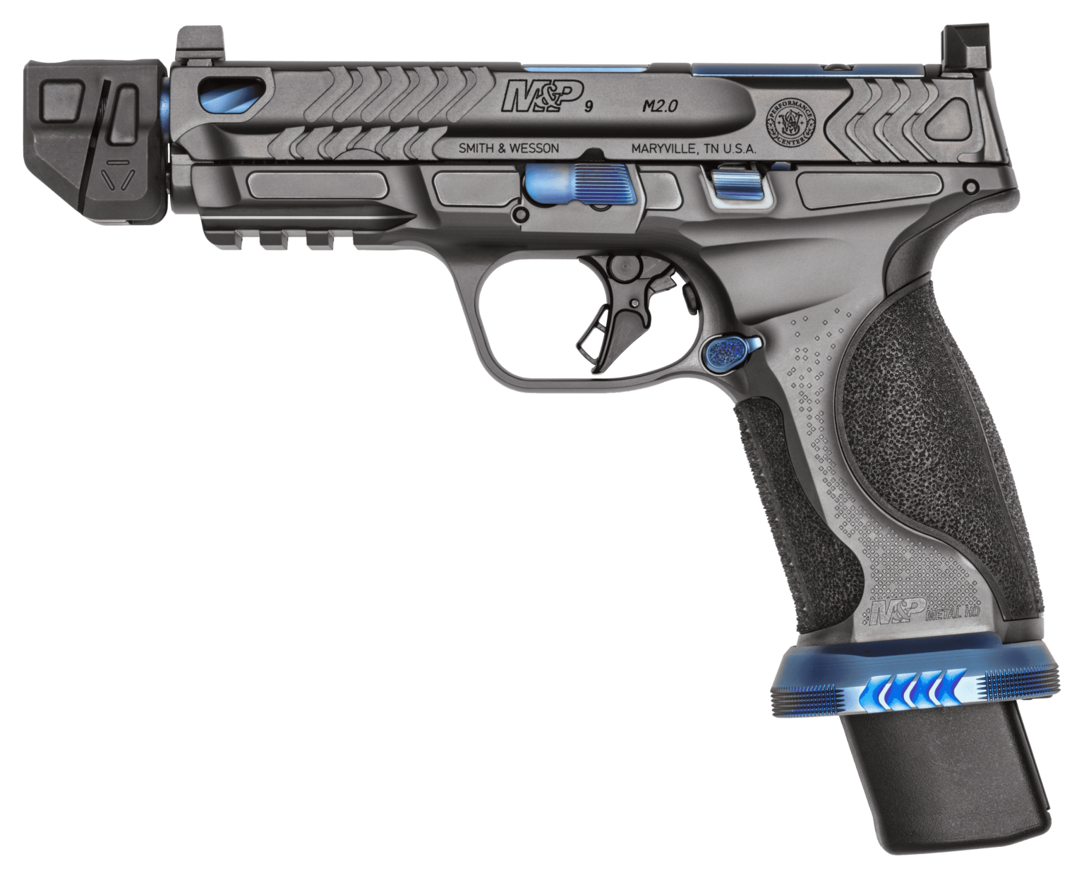 M&P®9 METAL HD; The New Steel-Frame Spec Series Pistol by Smith ...