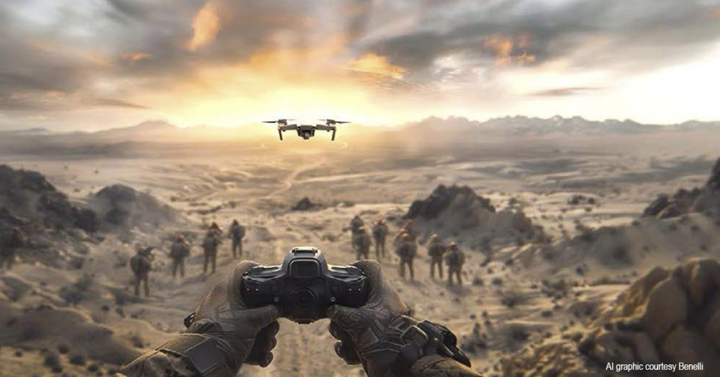 Meet Benelli’s M4 A.I. Drone Guardian | Shoot On