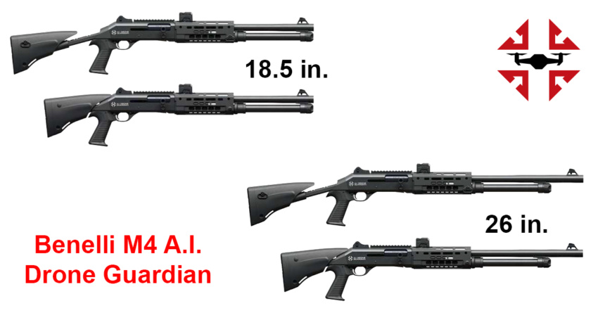 Meet Benelli’s M4 A.I. Drone Guardian | Shoot On