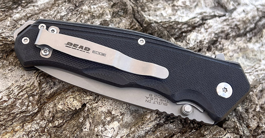 TESTED: Bear & Son Bear Edge 102 Sideliner Knife | Shoot On