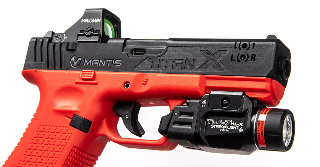 FIRST TEST: Mantis TitanX Laser Training Pistol | Shoot On