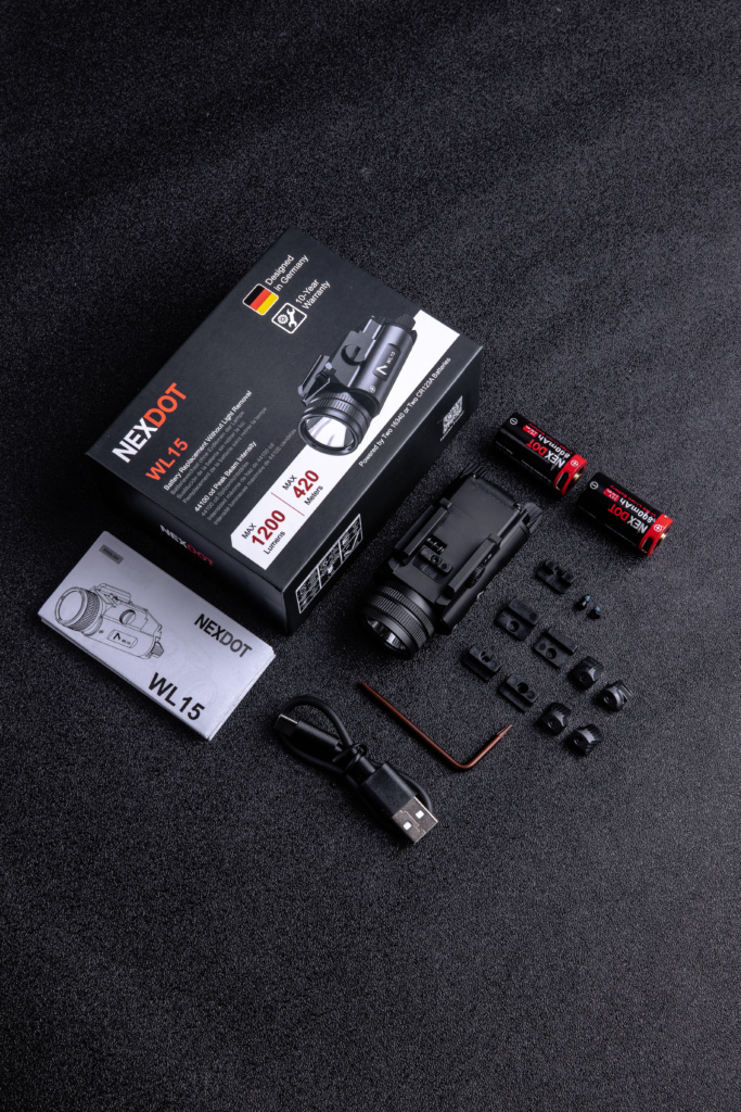 NEXTORCH WL15: High-Performance Tactical Weapon Light | Shoot On